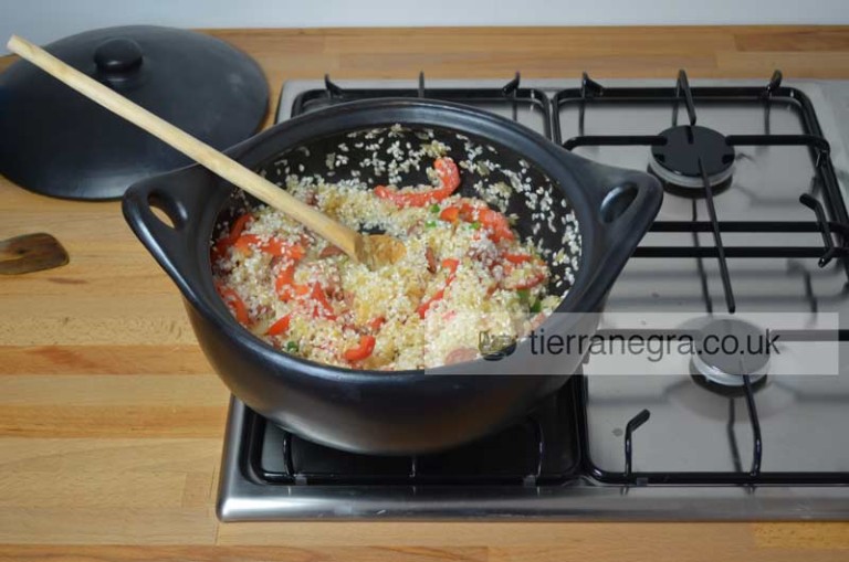 Seafood paella - Natural Cooking